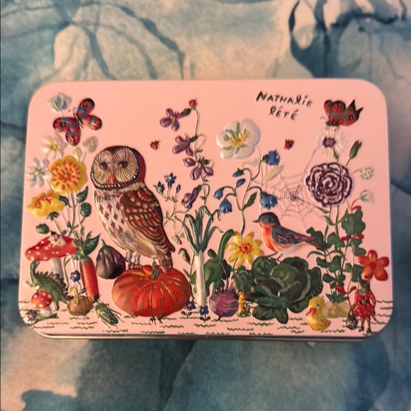 Nathalie Lete | Bath & Body | Nathalie Lt Floral Owl Tin Hand Cream And ...